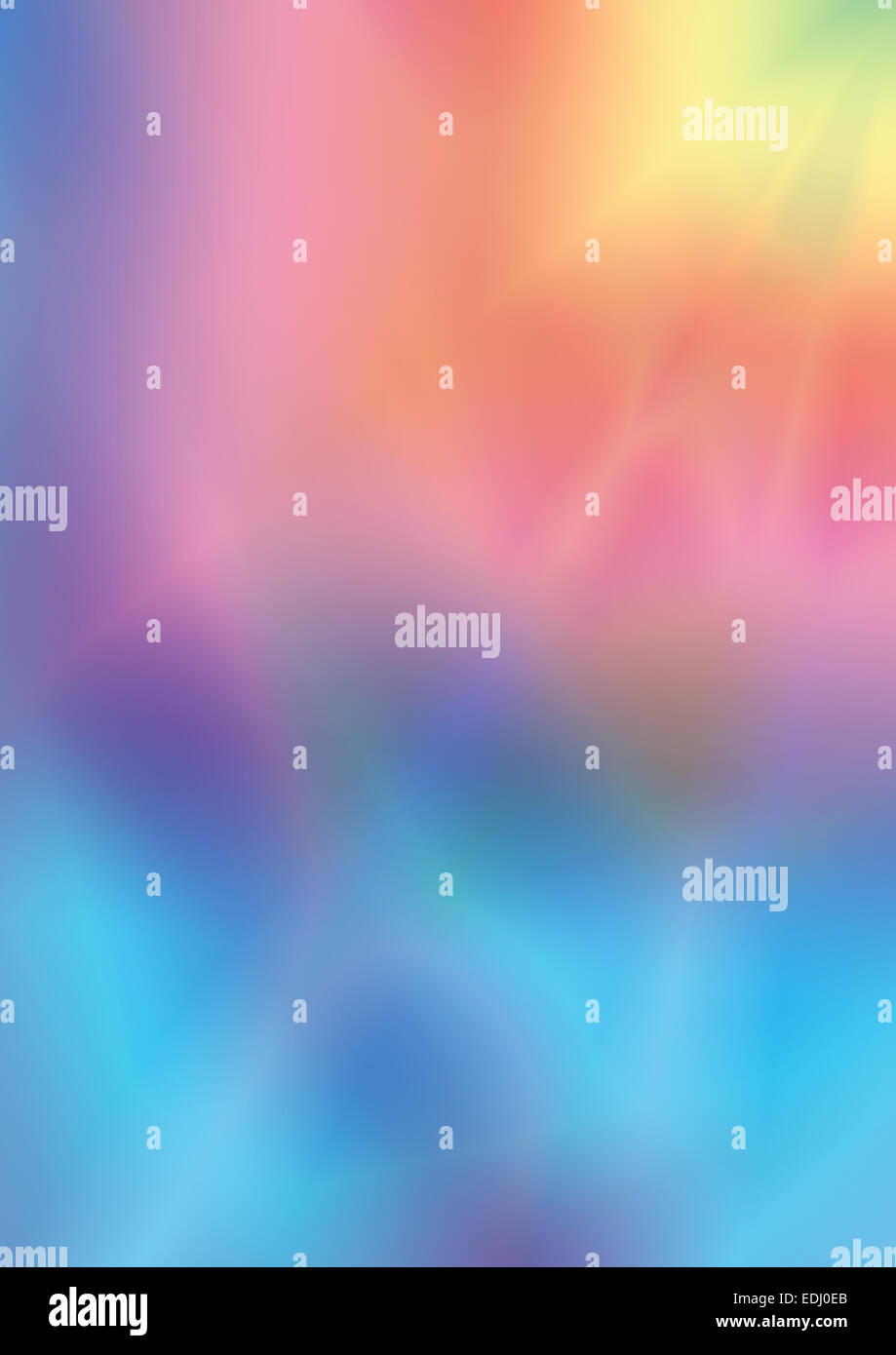 Light background with bright iridescent angular radiation Stock Photo ...