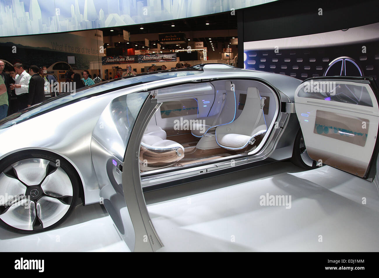 Las Vegas, Nevada, USA. 6th Jan, 2015. Mercedes Benz Autonomous motor ...