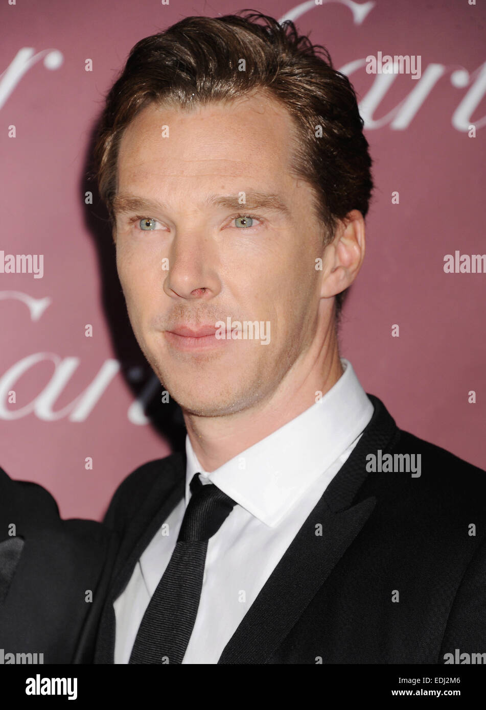 BENEDICT CUMBERBATCH English actor in January 2015. Photo Jeffrey Mayer ...