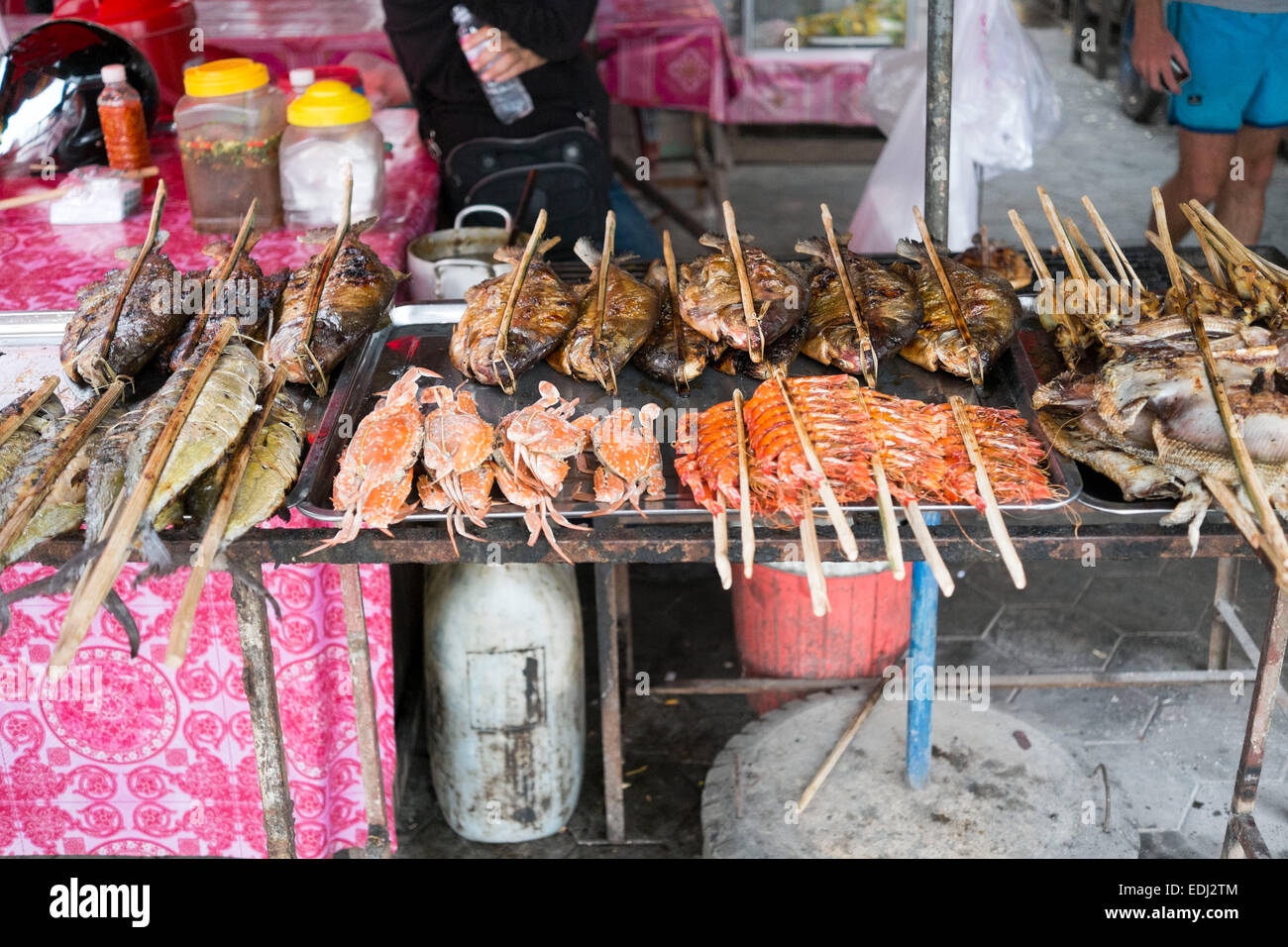 Crab market in kep cambodia hi-res stock photography and images - Alamy