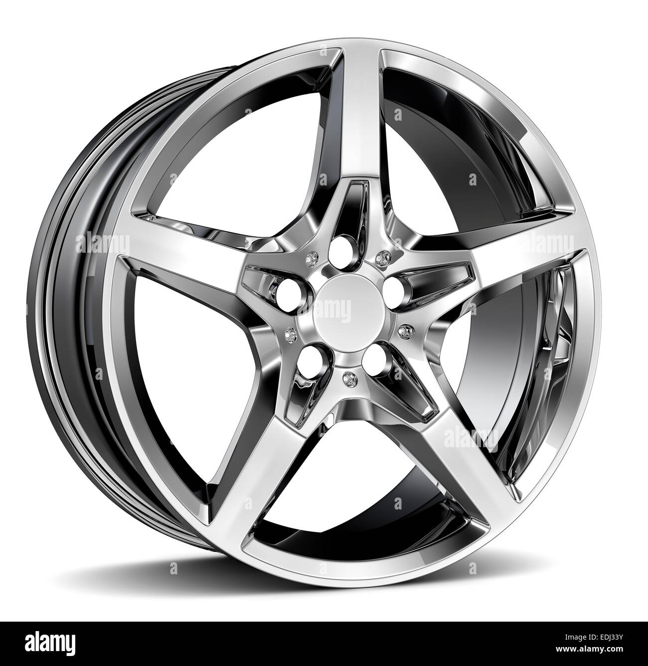 Alloy Wheel Rim isolated on white Stock Photo - Alamy