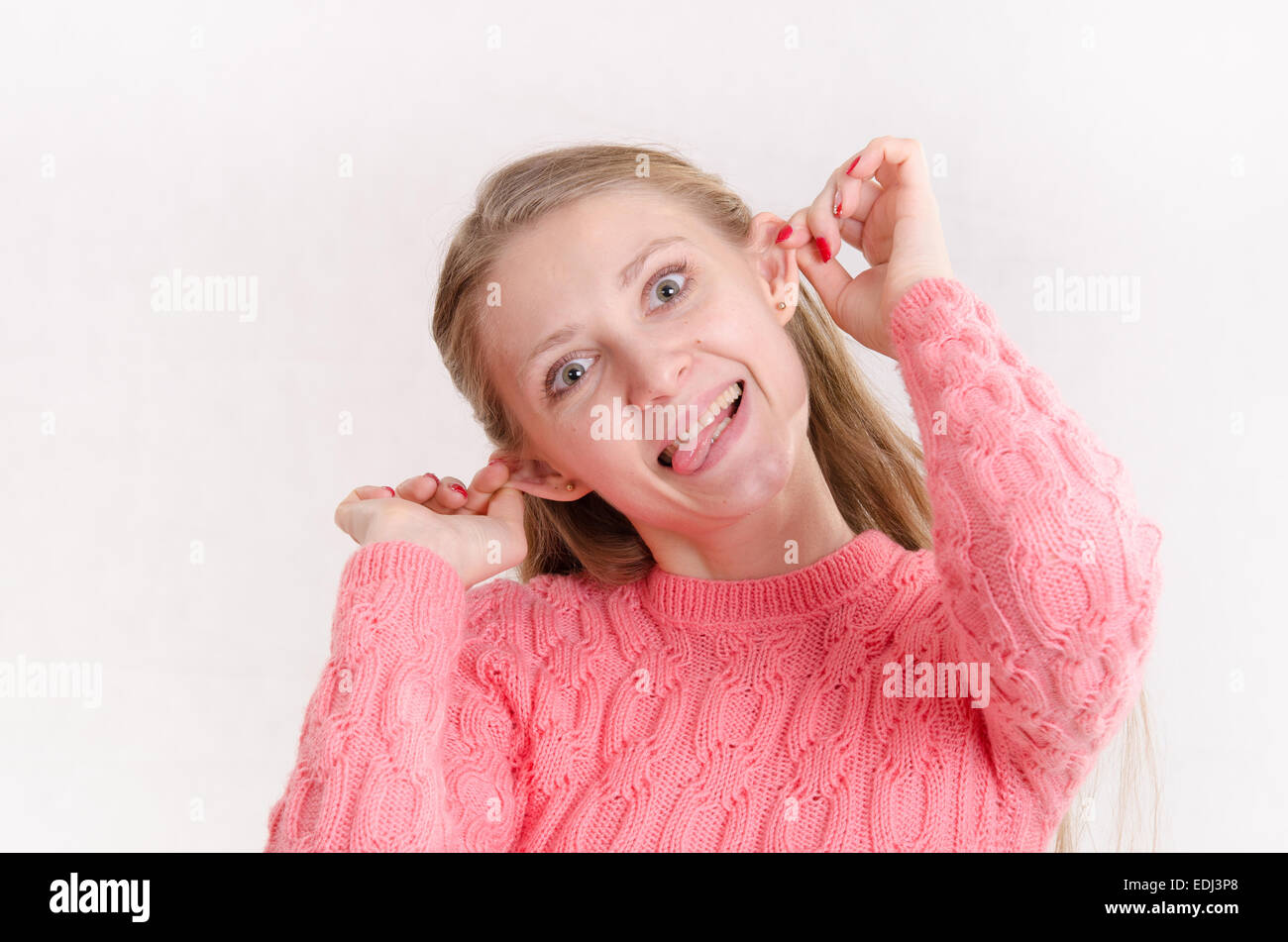 Protruding ears girl hi-res stock photography and images - Alamy