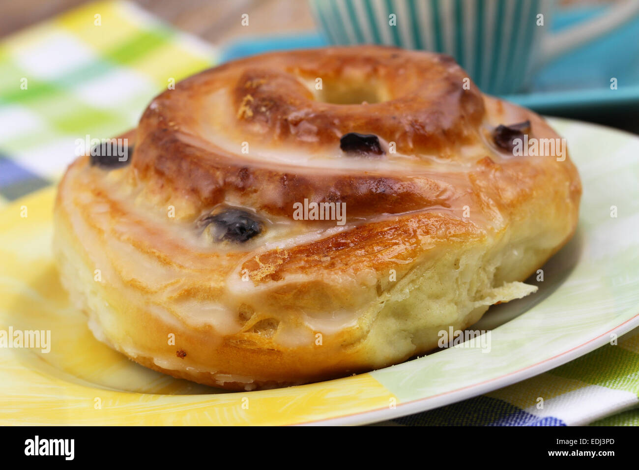Danish pastry, closeup Stock Photo - Alamy
