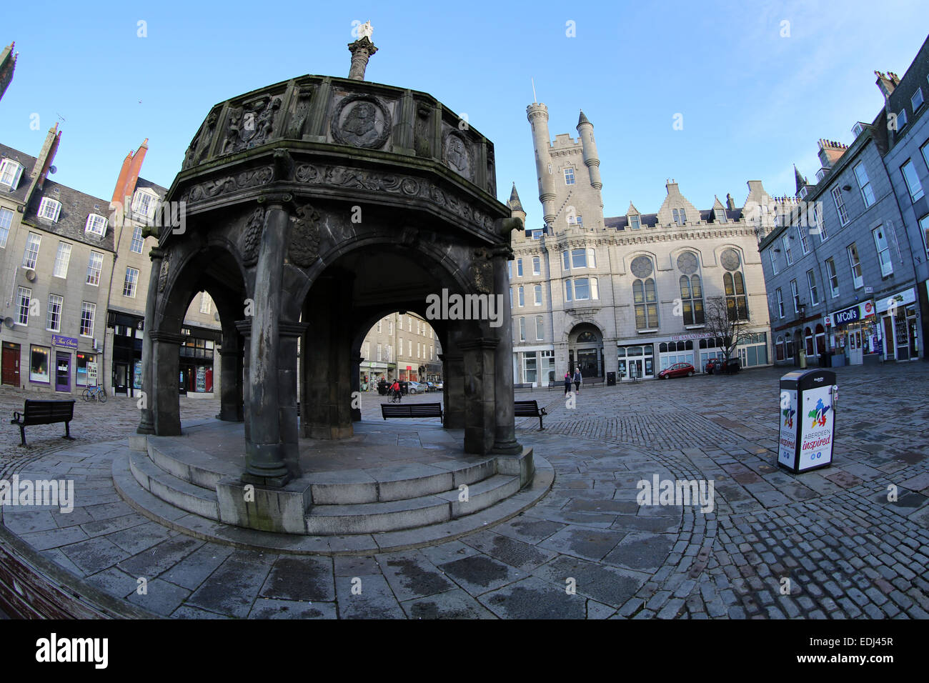 Castlegate Aberdeen Stock Photos & Castlegate Aberdeen Stock Images - Alamy
