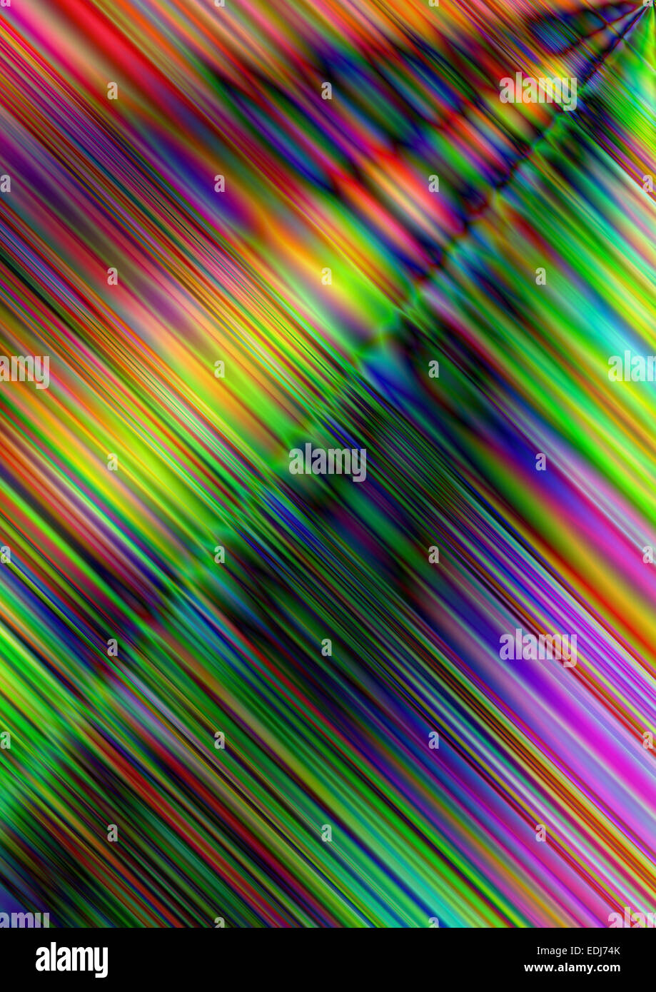Intersecting under angle iridescent stripes Stock Photo - Alamy