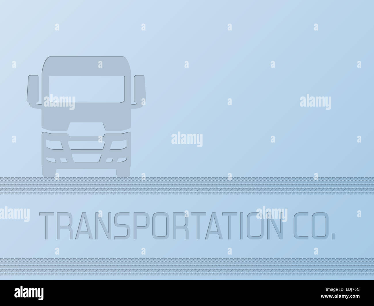 Truck advertisement background design with place for text Stock Photo ...