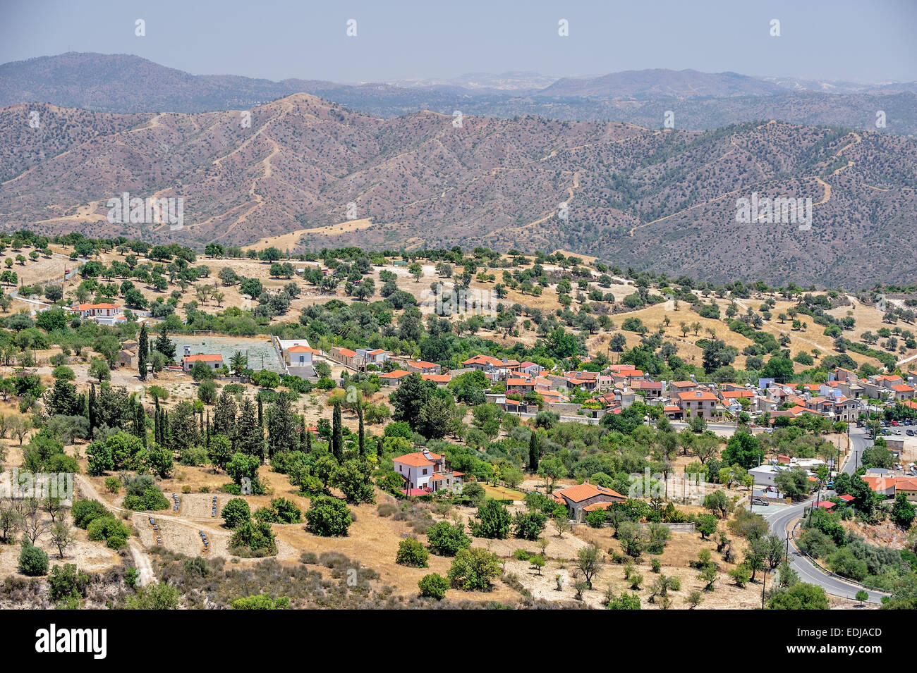 Cyprus mountain village hi-res stock photography and images - Alamy