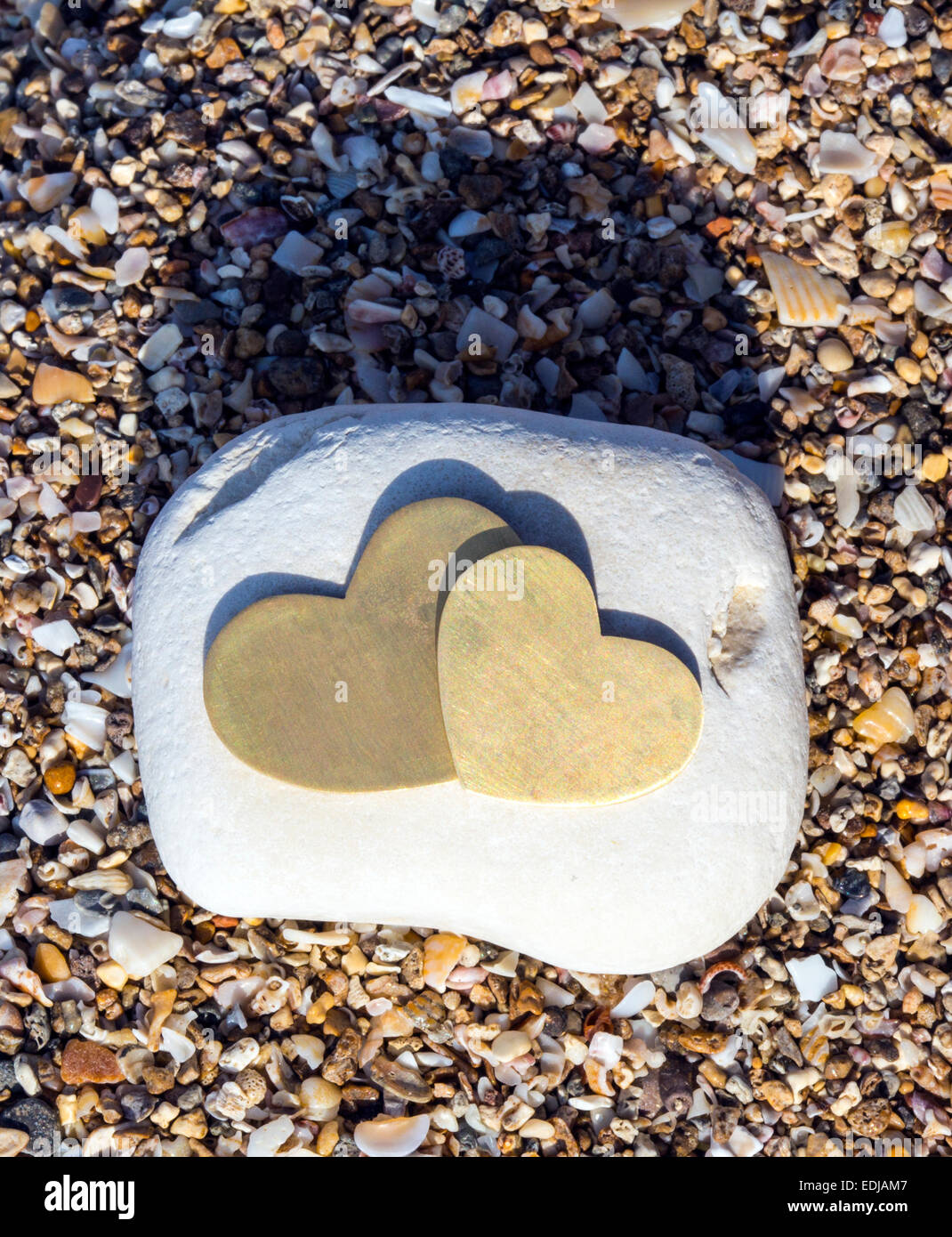 Romantic artistic heart shape rock hi-res stock photography and images ...