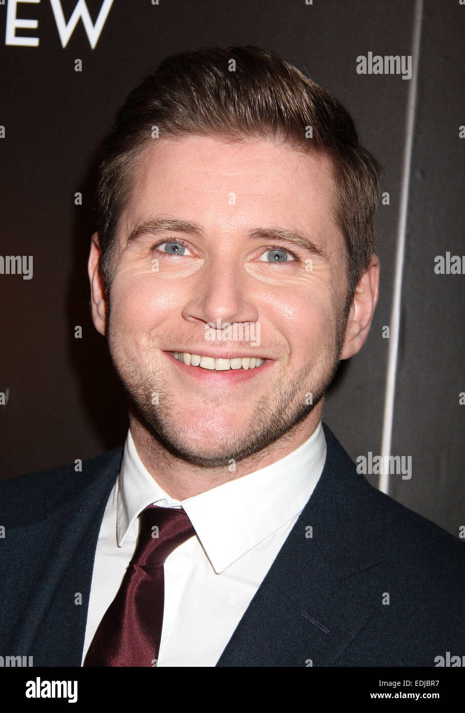 New York, New York, USA. 6th Jan, 2015. Actor ALLEN LEECH attends the ...