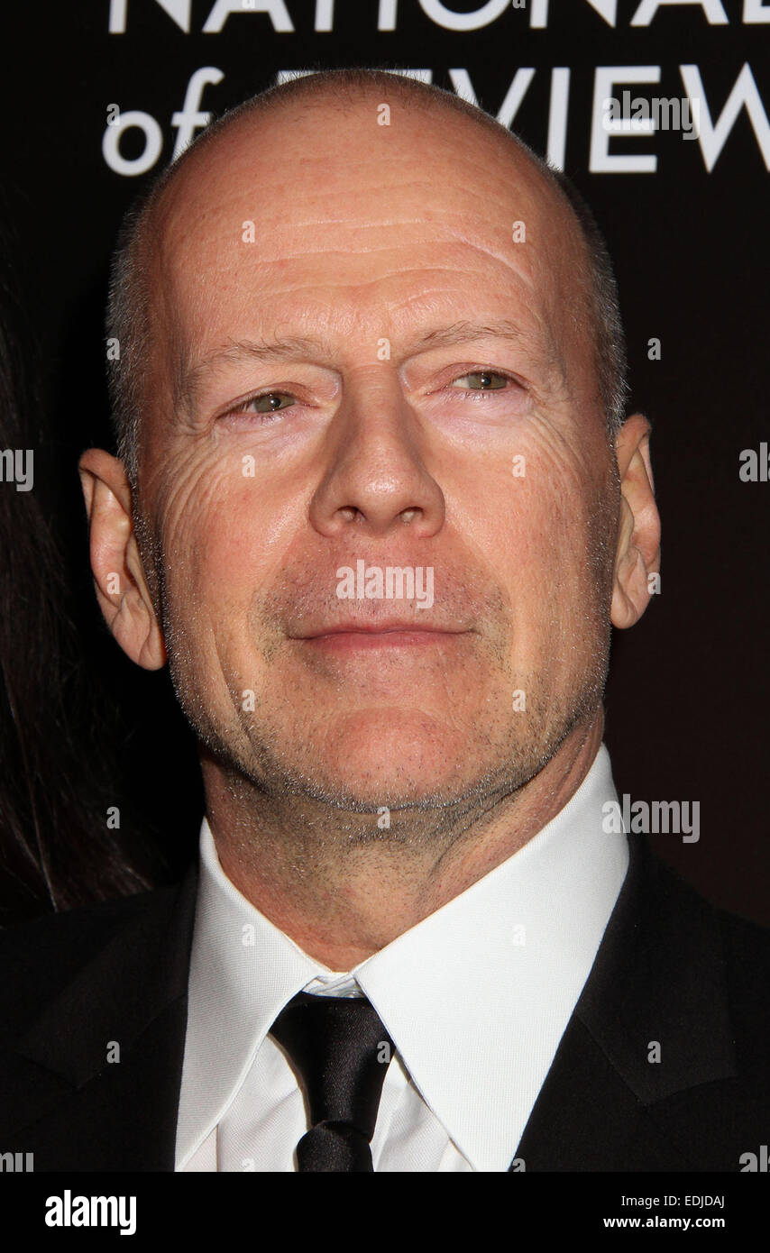 New York, New York, USA. 6th Jan, 2015. Actor BRUCE WILLIS attends the ...