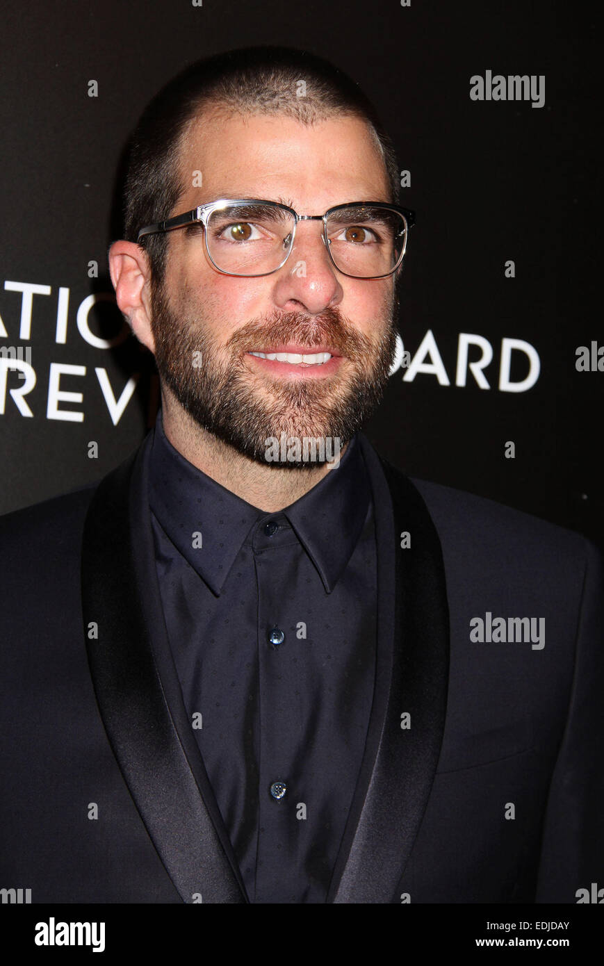 New York, New York, USA. 6th Jan, 2015. Actor ZACHARY QUINTO attends ...