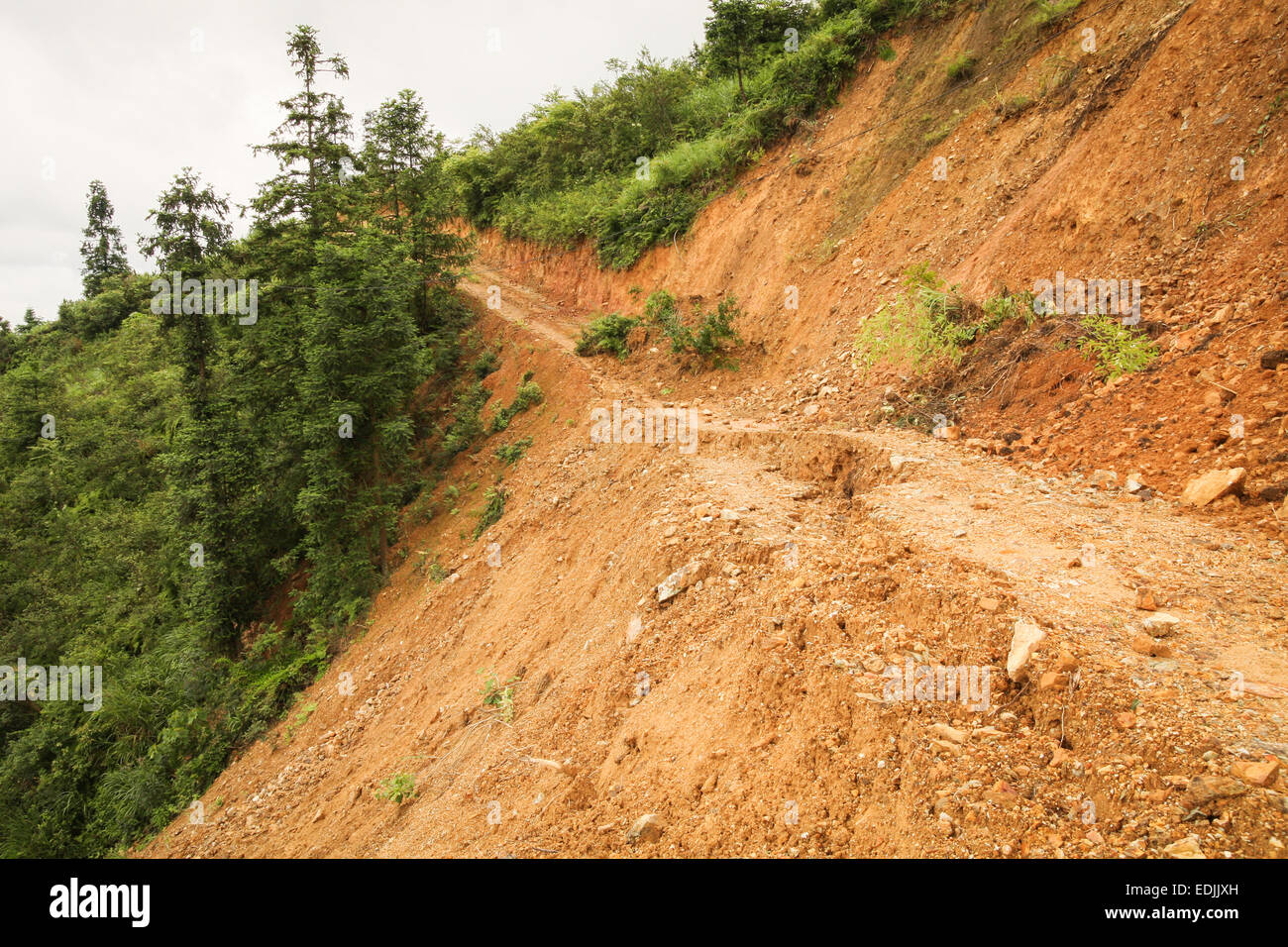 China land soil erosion hi-res stock photography and images - Alamy