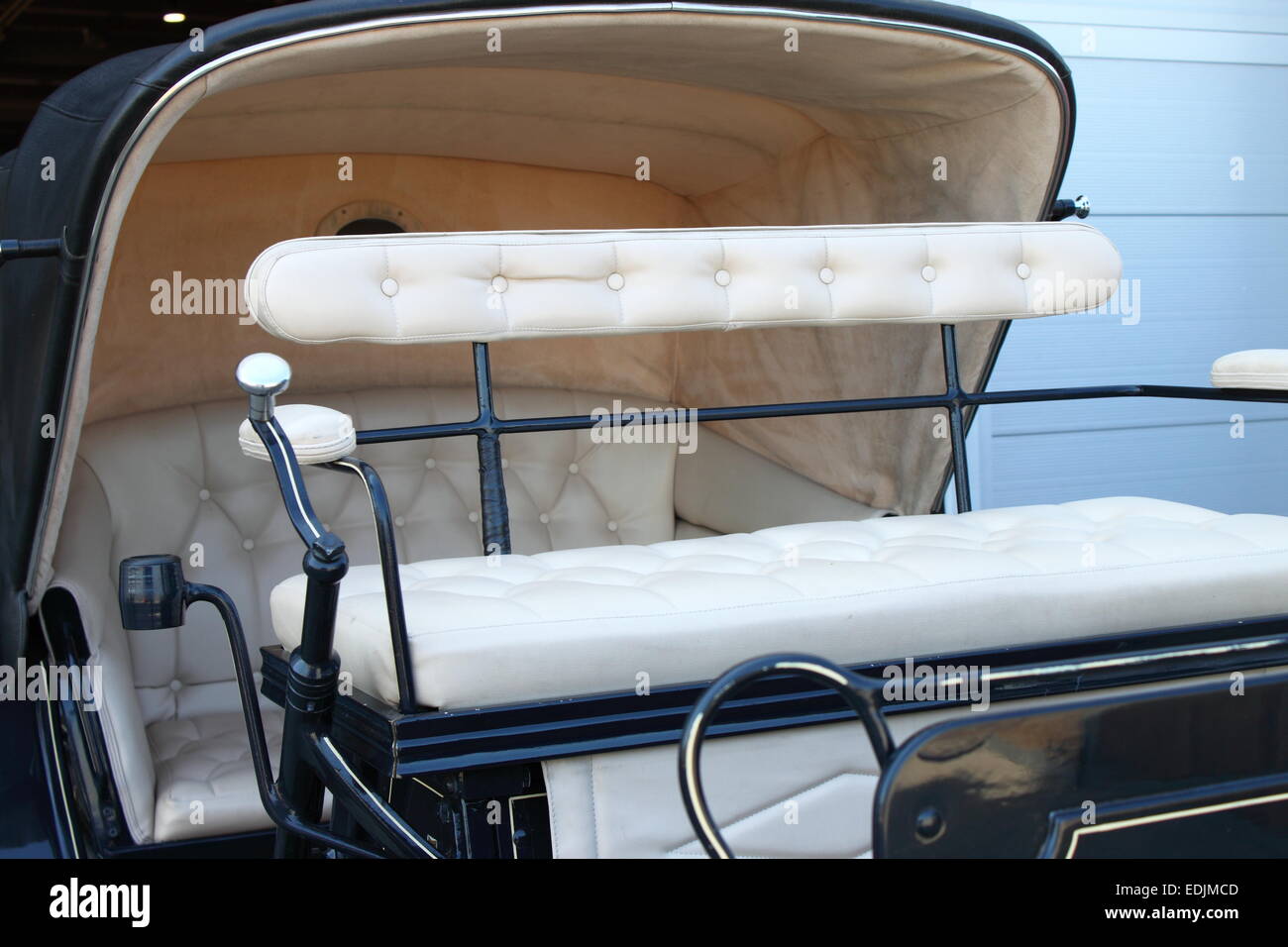 Old style coupe horse coach Stock Photo - Alamy