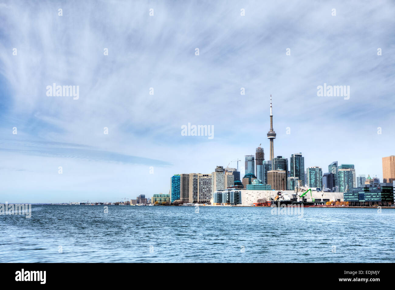 The Toronto Skyline on a sunny day Stock Photo - Alamy