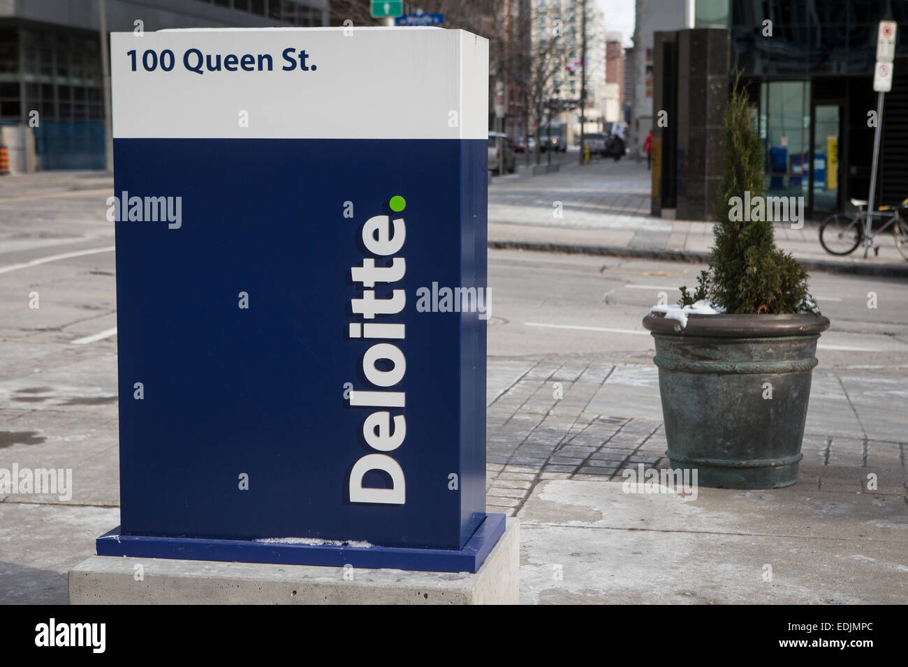 Deloitte corporate office is pictured in Ottawa Stock Photo - Alamy
