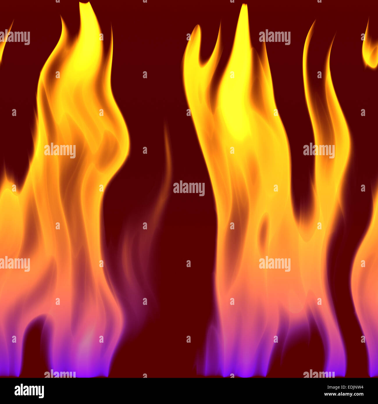 Hot flame closeup view on black background Stock Photo - Alamy
