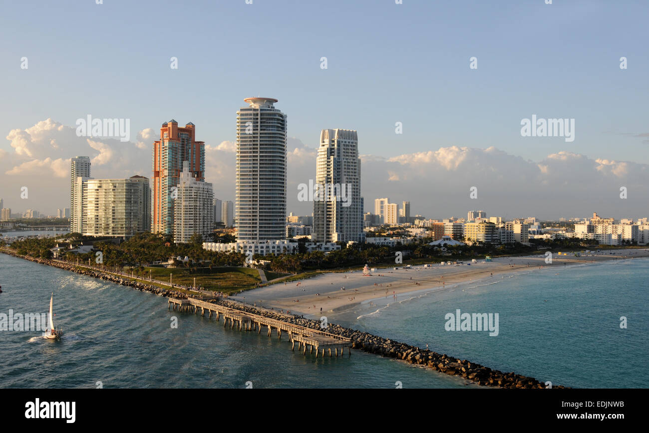 Miami beach area hi-res stock photography and images - Alamy