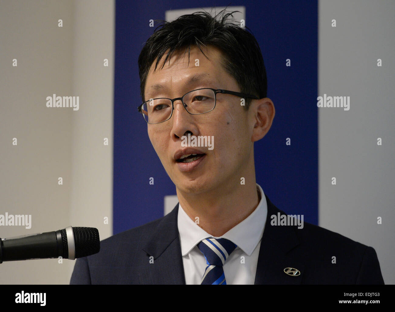 President of Hyundai Motor Czech Byung Kwon Sir introduced business ...