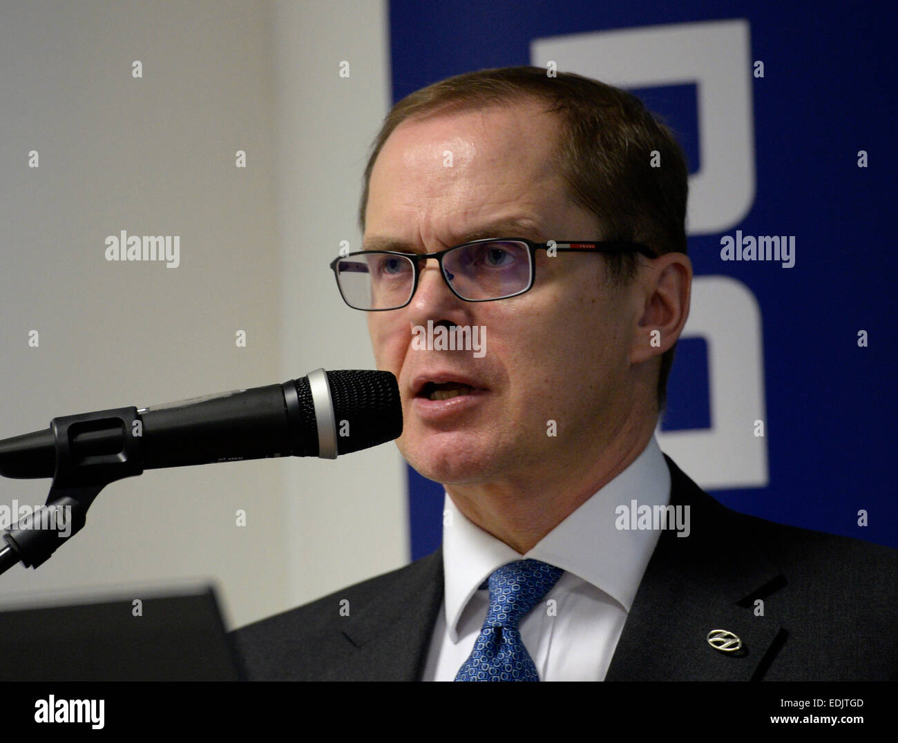 Managing Director of Hyundai Motor Czech Vladimir Vosicky introduced ...