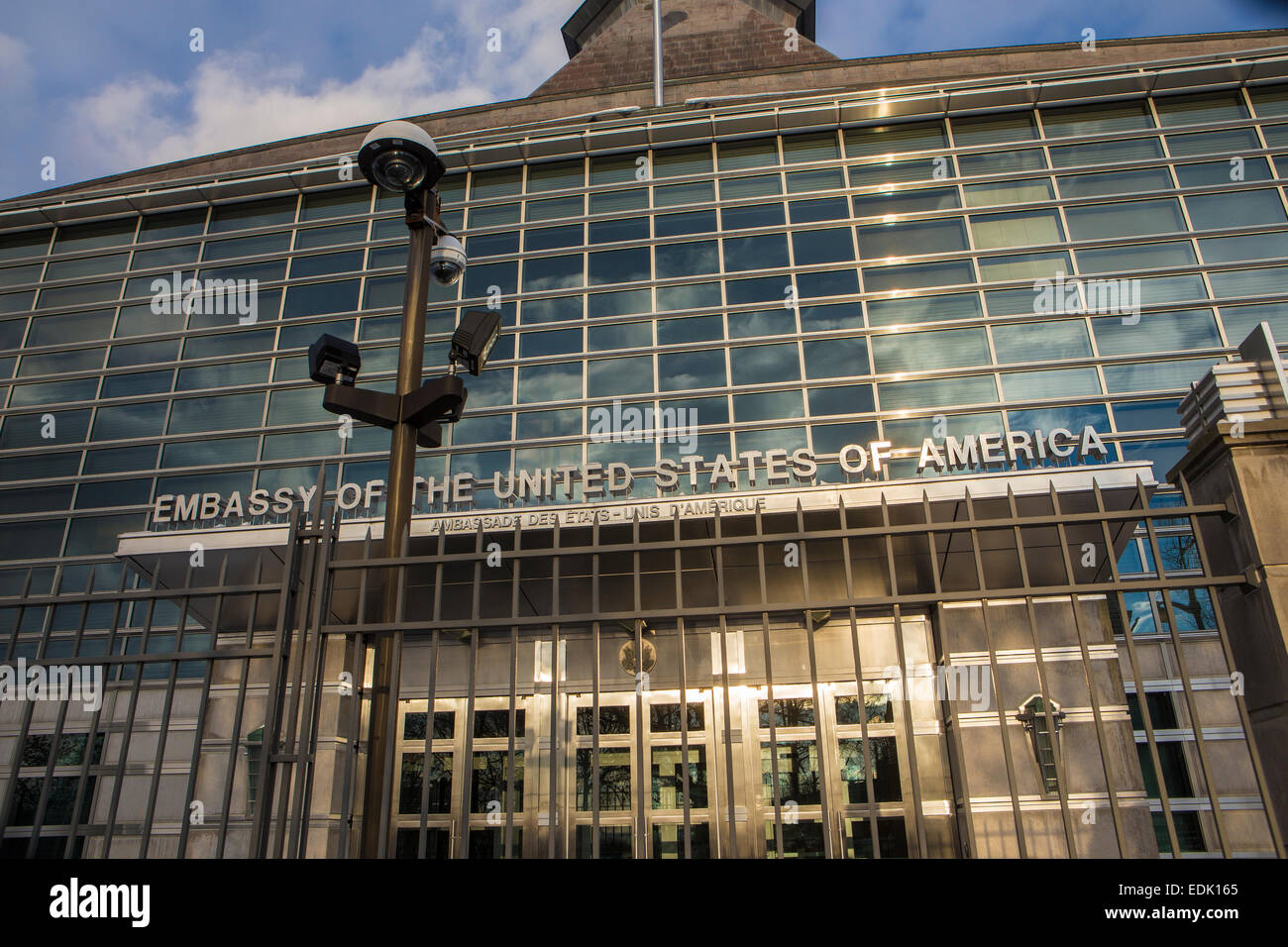 The Embassy of the United States of America in Canada is seen in Ottawa ...