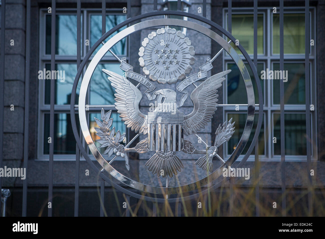 The Embassy of the United States of America in Canada is seen in Ottawa ...