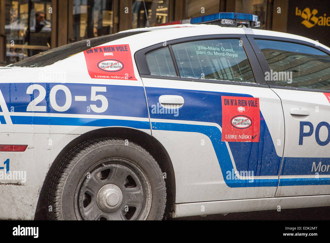 Police car stickers hi-res stock photography and images - Alamy