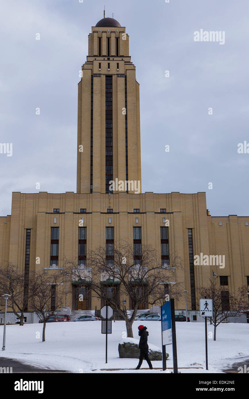 The Universite de Montreal (UdM) is pictured in Montreal Stock Photo ...