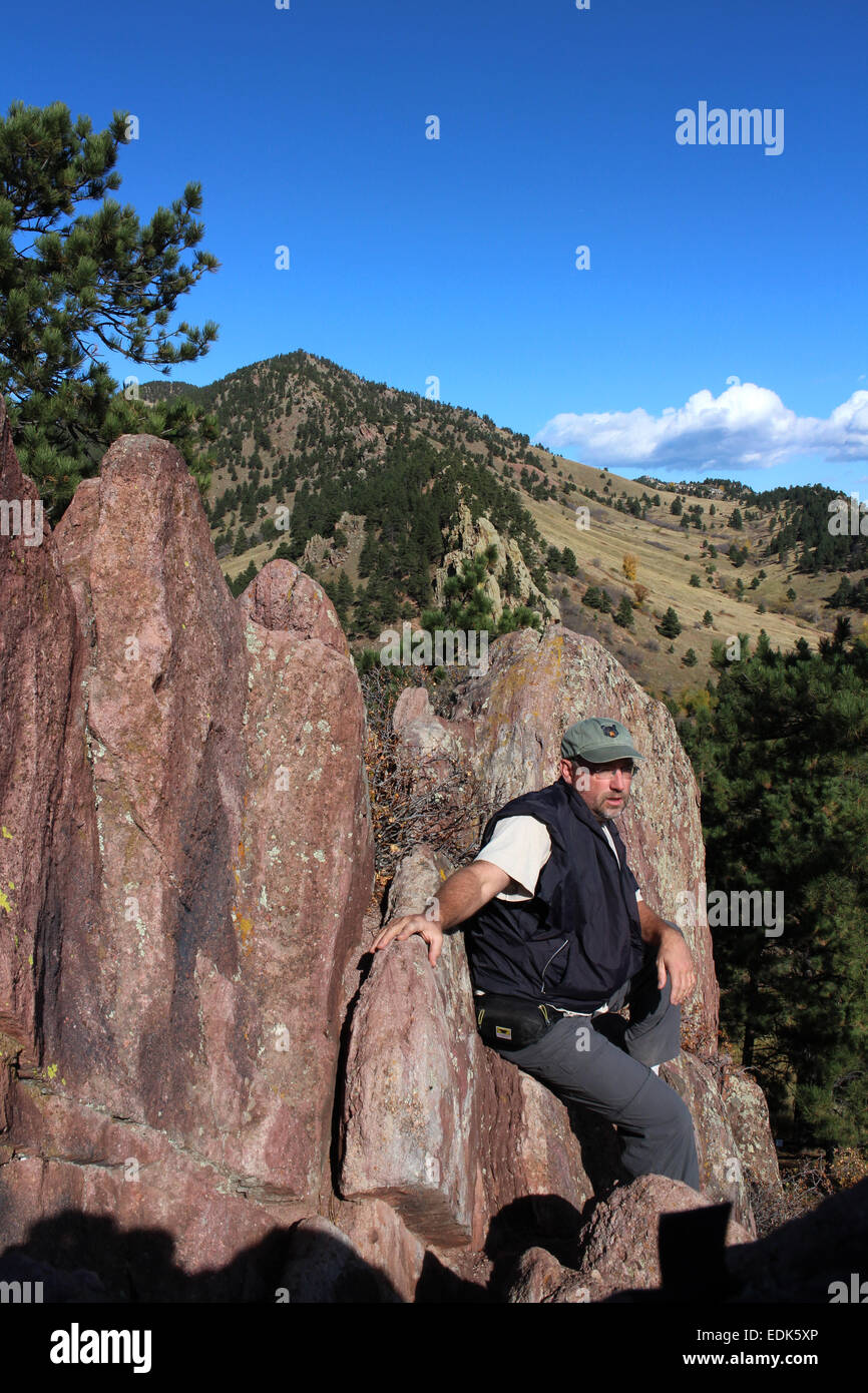 Colorado rock climb hi-res stock photography and images - Alamy