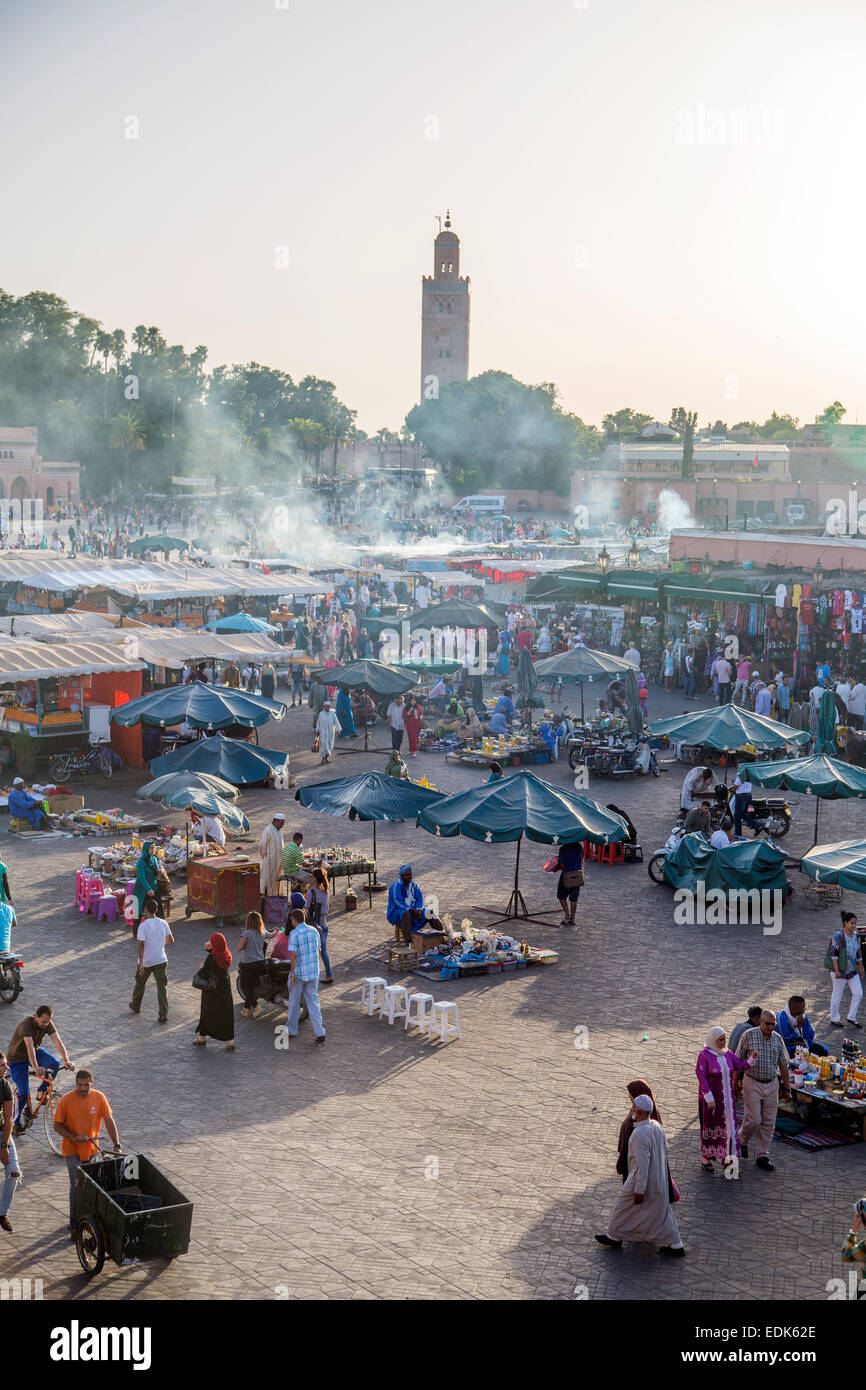 Jema el fna square hi-res stock photography and images - Alamy