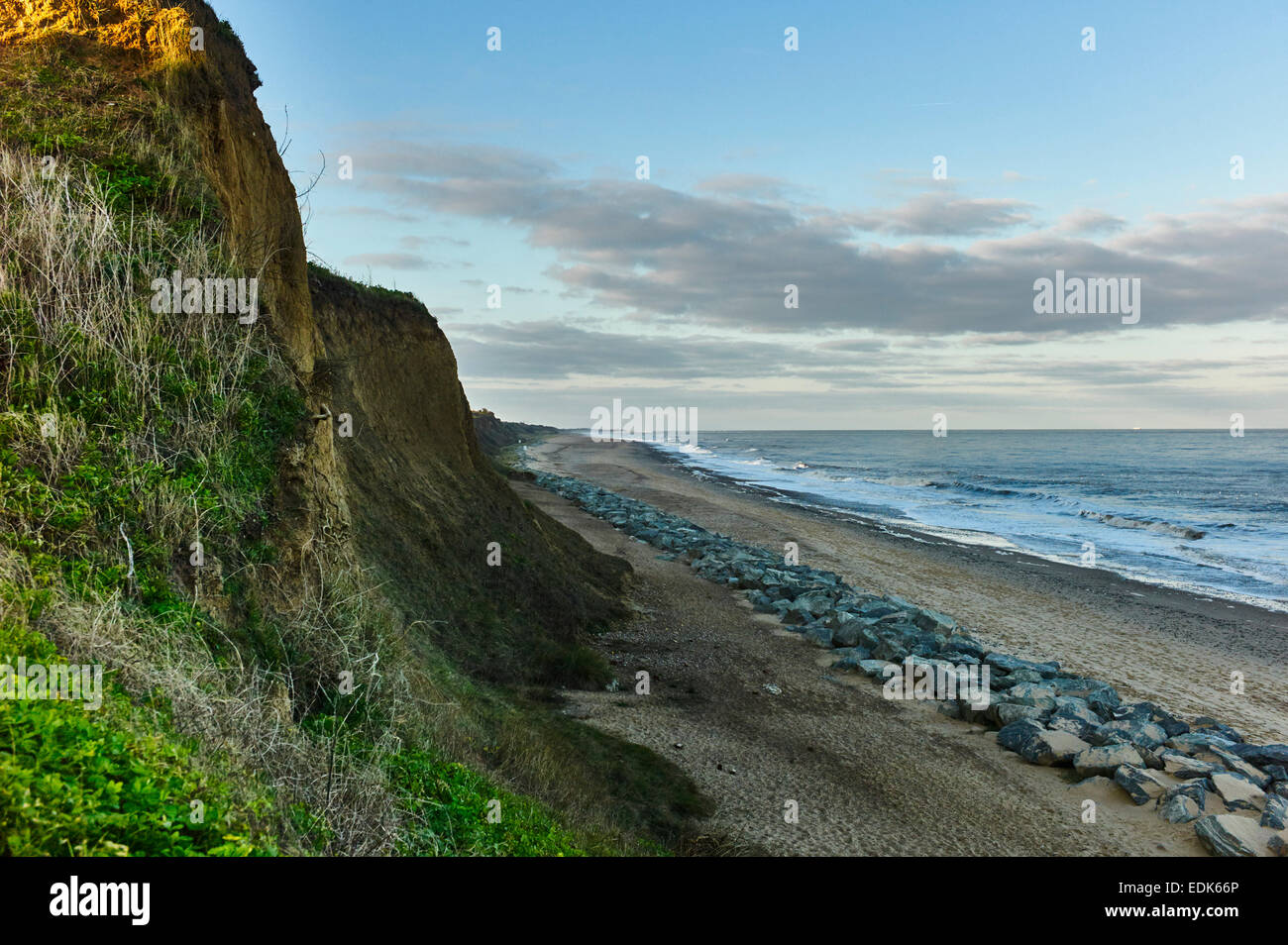 Cliffs at California, Norfolk Stock Photo - Alamy