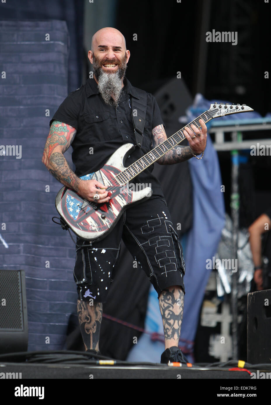 Sonisphere Knebworth 2014 - Performances - Day 2 - Anthrax Featuring ...