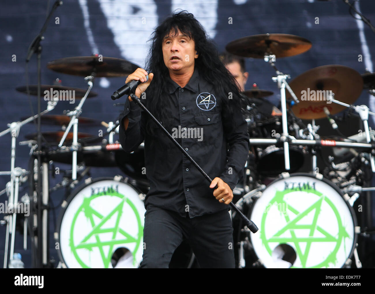 Sonisphere Knebworth 2014 - Performances - Day 2 - Anthrax Featuring ...