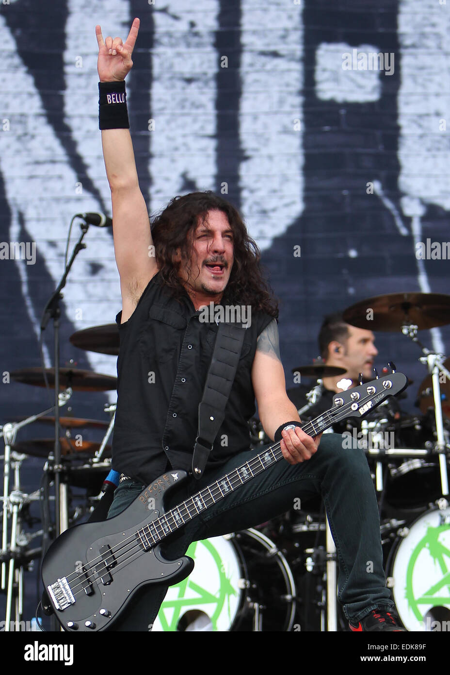 Sonisphere Knebworth 2014 - Performances - Day 2 - Anthrax Featuring ...