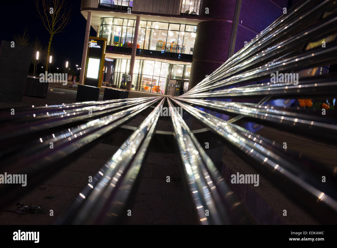 Costa Coffee and the library at Southwater, Telford, Shropshire ...