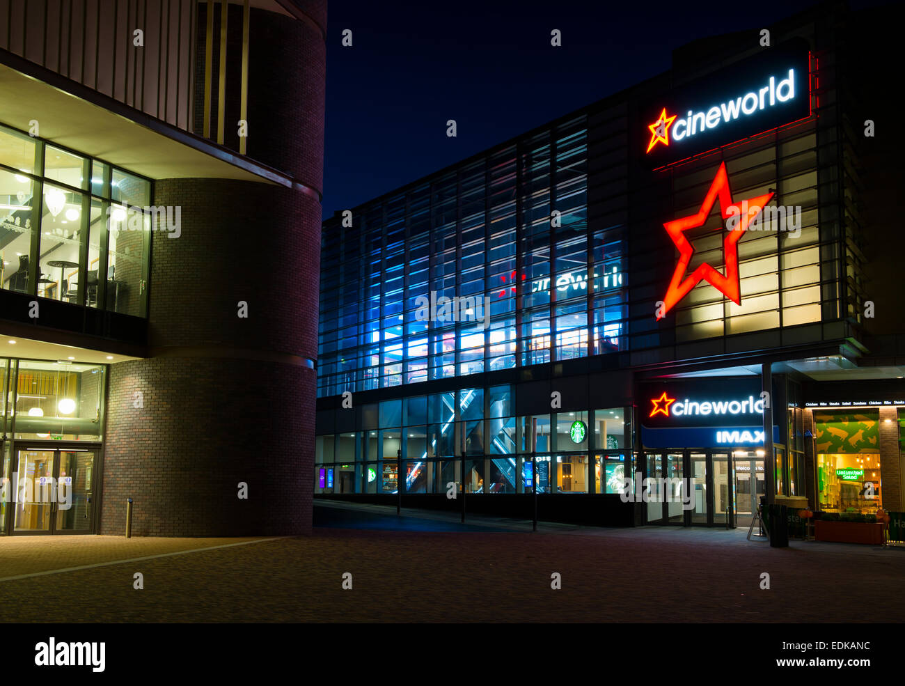 Cineworld at Southwater, Telford, Shropshire, England Stock Photo - Alamy