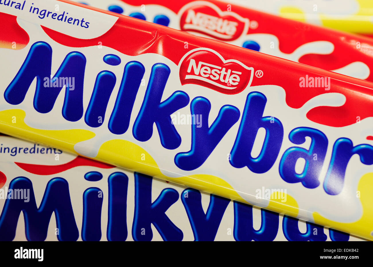Milkybar white chocolate hi-res stock photography and images - Alamy