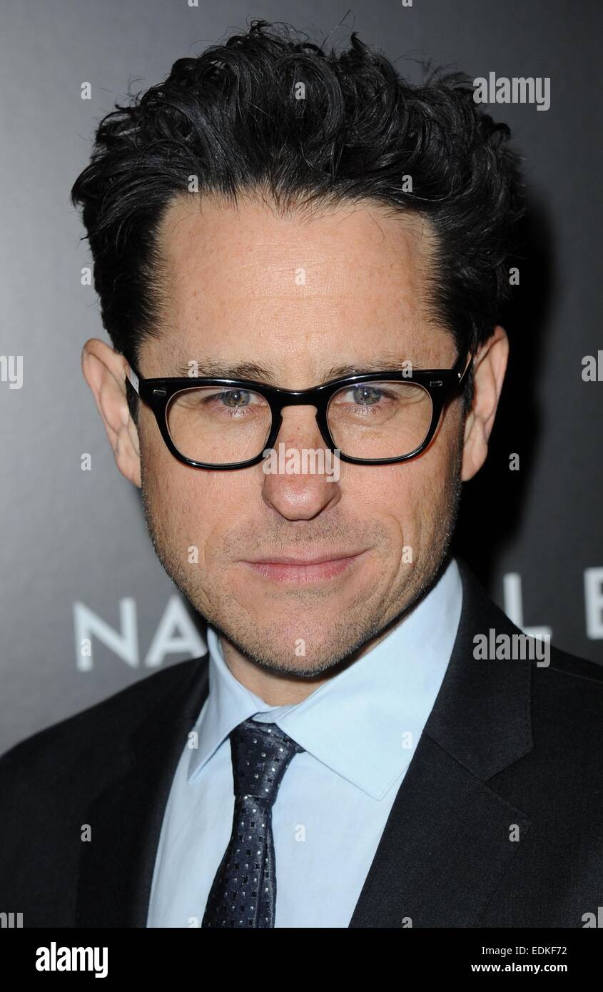 New York, NY, USA. 6th Jan, 2015. J.J. Abrams at arrivals for National ...