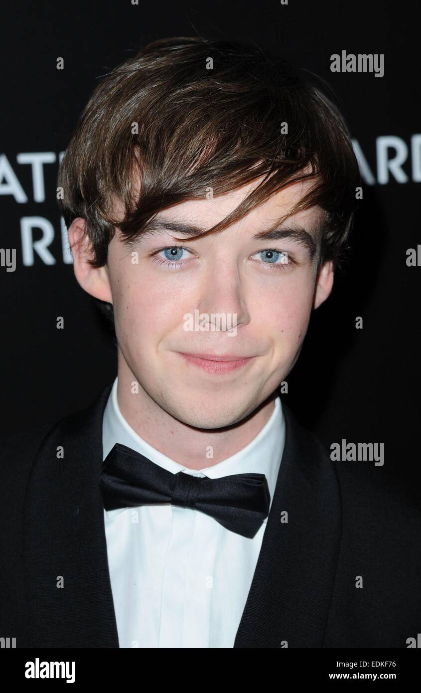 New York, NY, USA. 6th Jan, 2015. Alex Lawther at arrivals for National ...