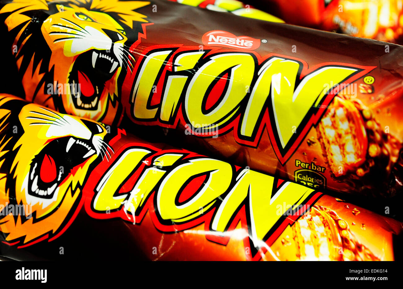 Nestle lion chocolate bar hi-res stock photography and images - Alamy