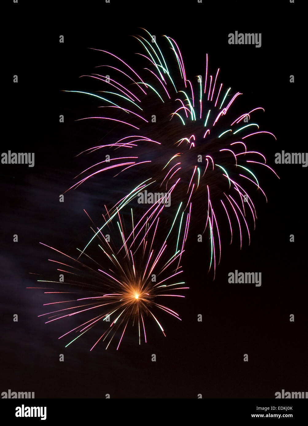 Firework forest recreation ground hi-res stock photography and images ...
