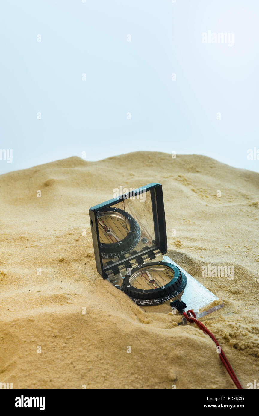 Buried in sand hi-res stock photography and images - Alamy