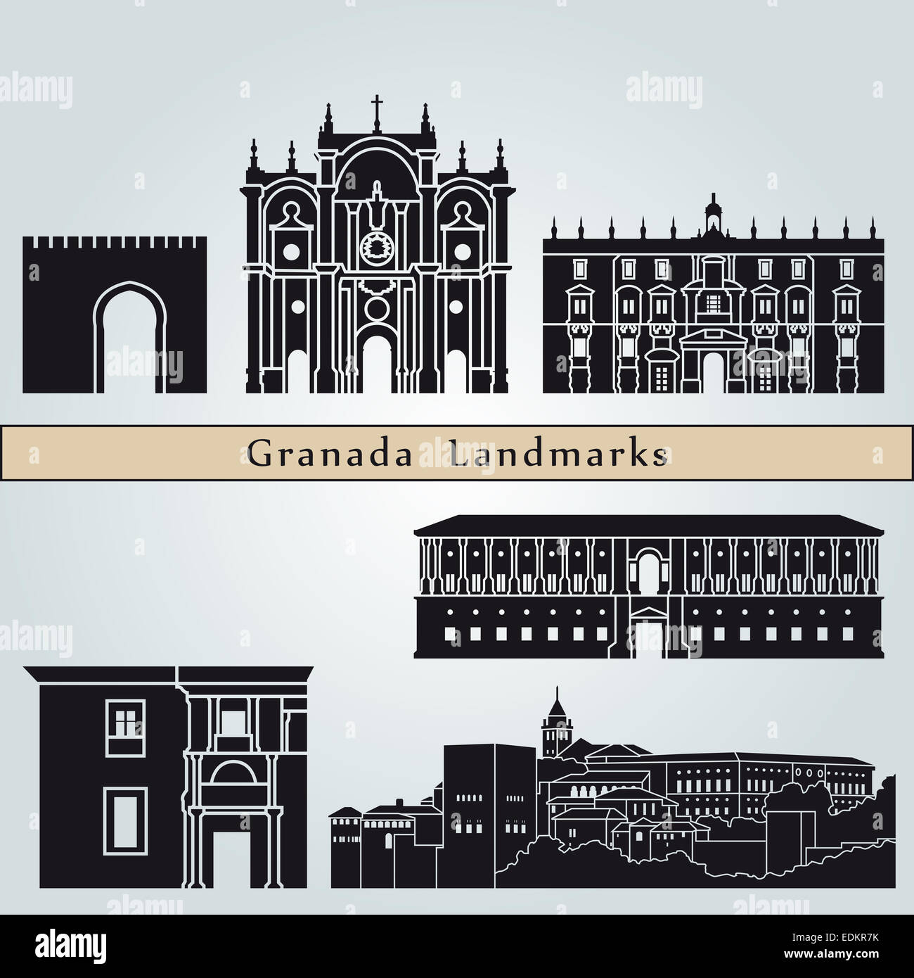 Granada symbol hi-res stock photography and images - Alamy
