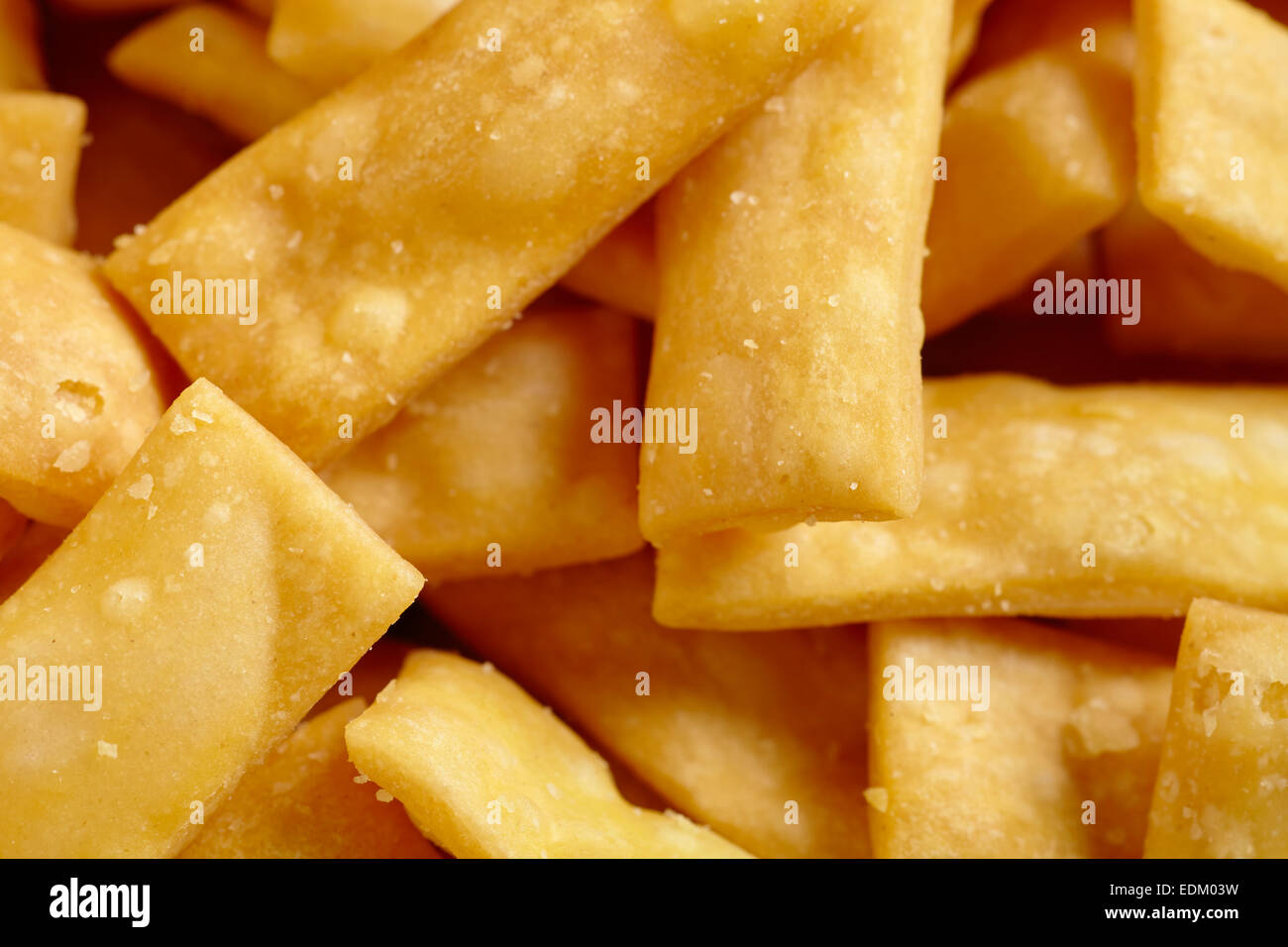 crispy fried noodles, condiment at American Chinese restaurants Stock ...