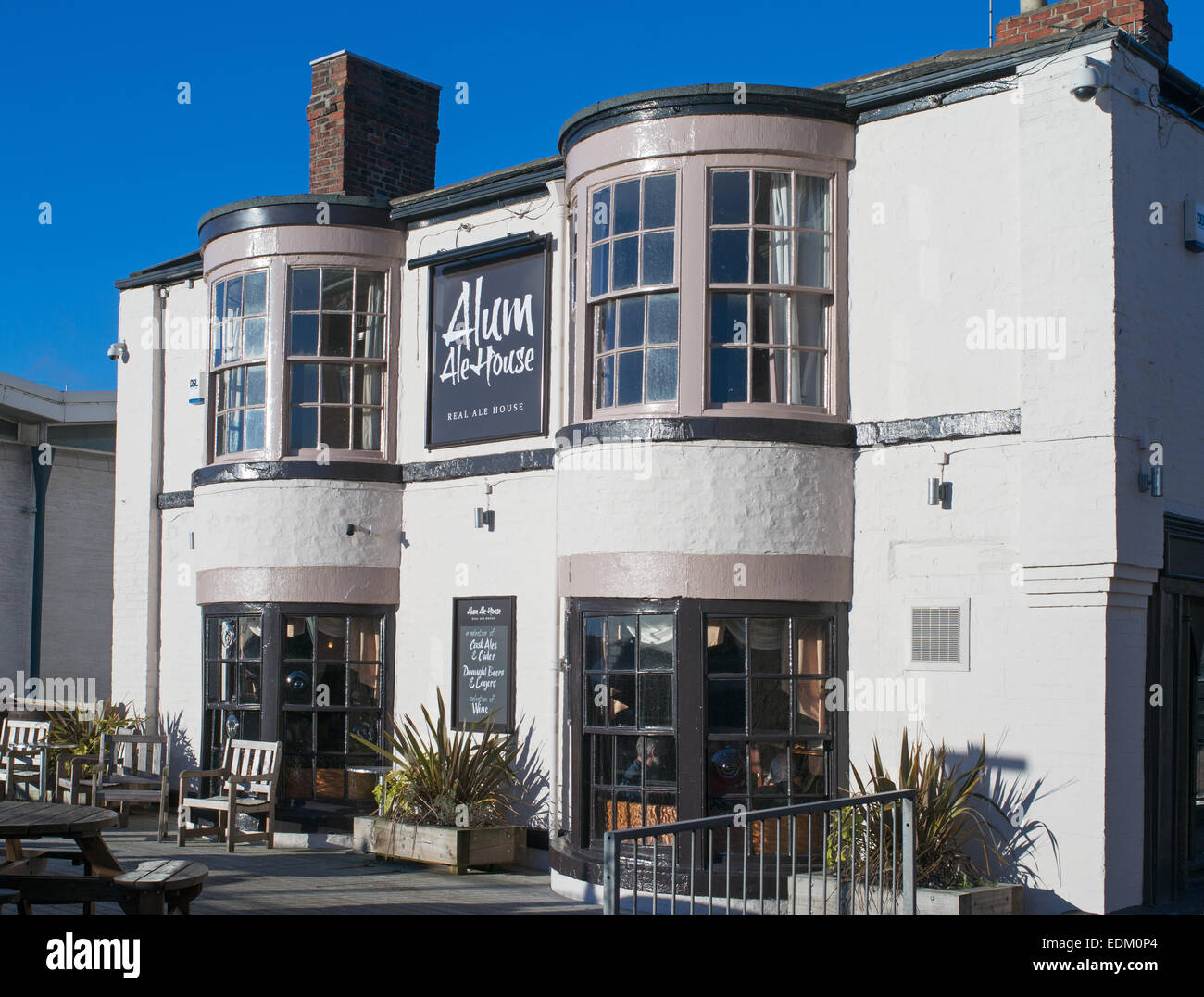 The Alum Ale House or pub in South Shields, north east England, UK ...