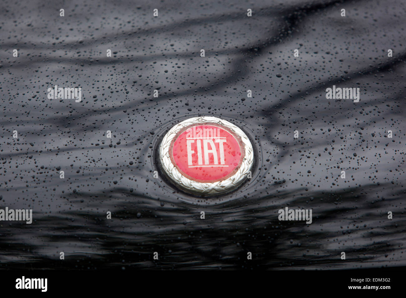 sign fiat logo car badge Stock Photo - Alamy