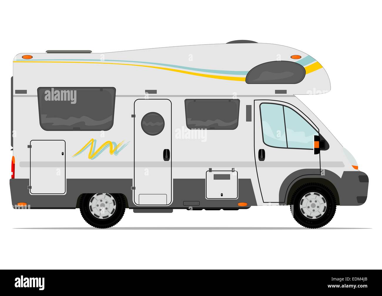 Motor camp Cut Out Stock Images & Pictures - Alamy