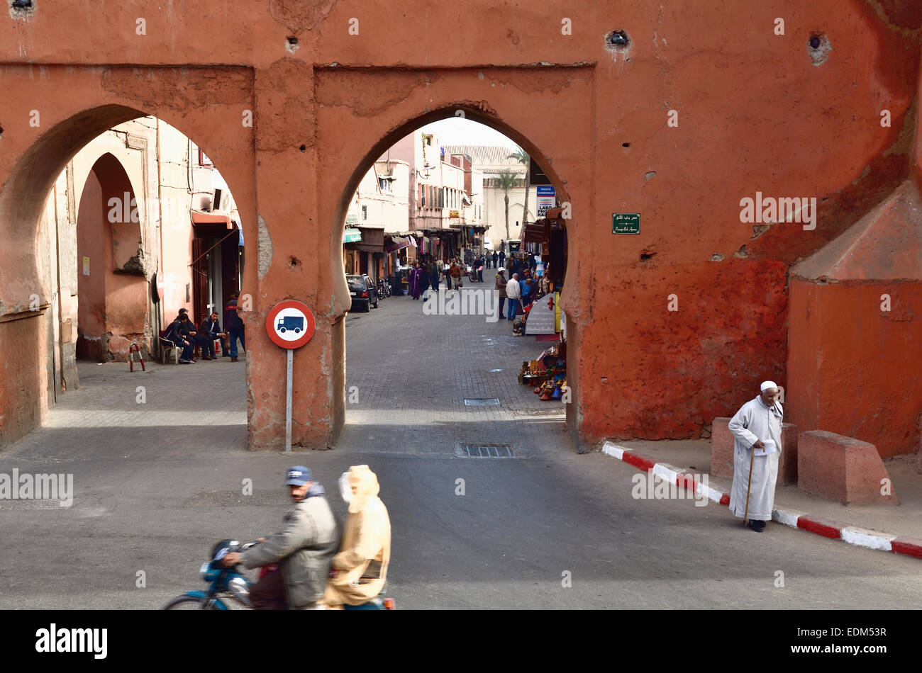 the Kasbah in Marrakech Stock Photo - Alamy