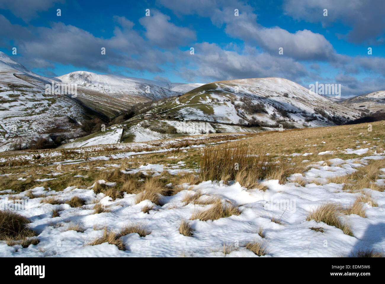 Looking from Bluecaster to the eastern Howgill fells of Wandale Stock ...