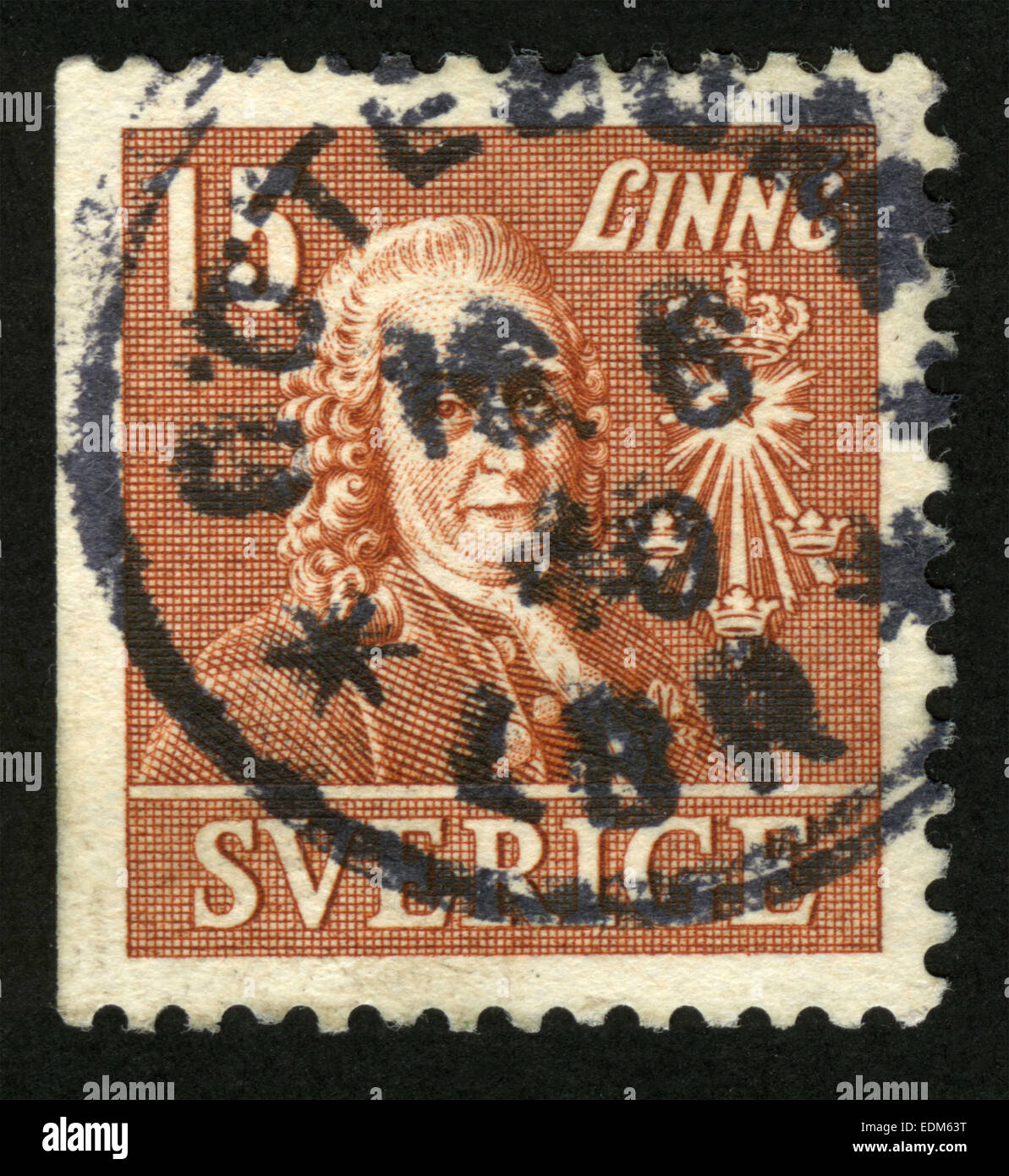 Sweden Postage Stamp High Resolution Stock Photography and Images - Alamy
