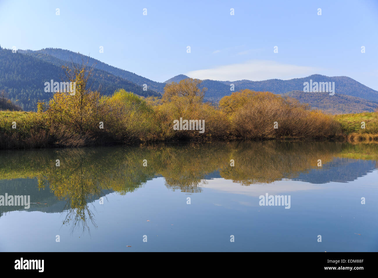 lika river croatia landscape fall water Stock Photo - Alamy